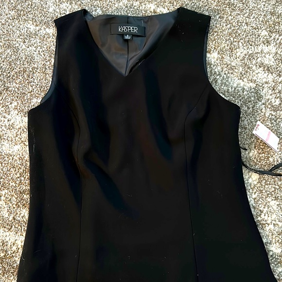 Kasper | Tops | Kasper Sz 6 Black Shell | Poshmark